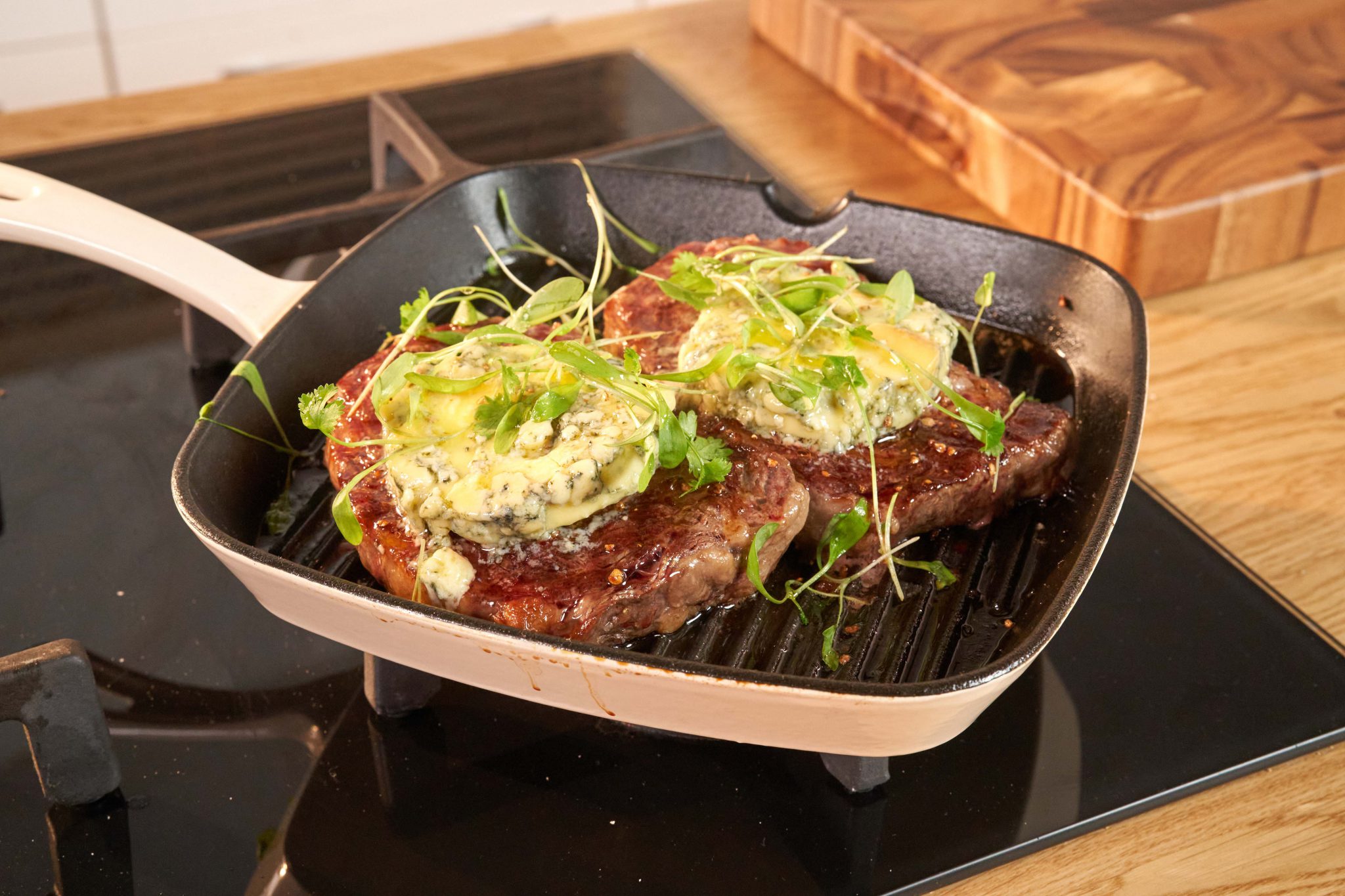 Blue Stilton® Recipes | 1912 STILTON® BUTTER WITH RIB EYE STEAK